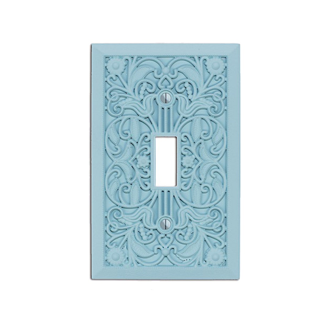 Filigree - Switch Plate and Outlet Cover, Lightswitch Cover - Blue Sky ...
