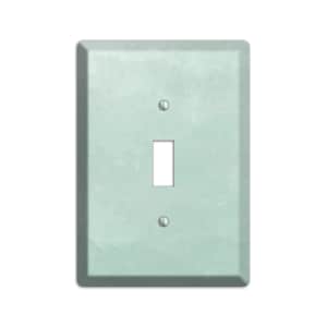 Grunge Light Switch Cover and Outlet Covers- Sea Foam Green Ombre ...