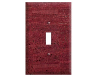 Olive Cork Switch Plate Cover, Outlet Cover, Lightswitch Cover cork ...