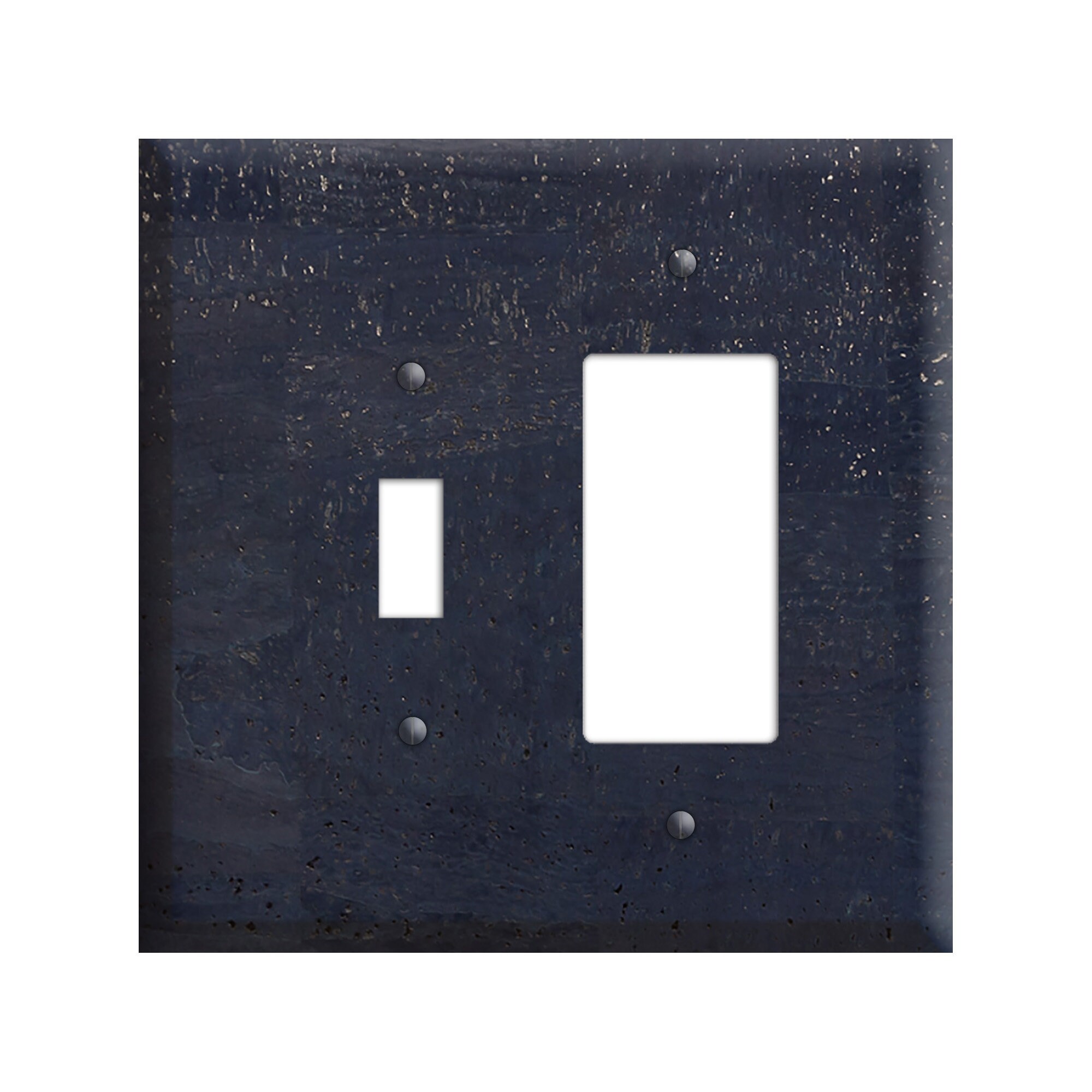 Navy Cork Switch Plate Cover Outlet Cover Lightswitch | Etsy