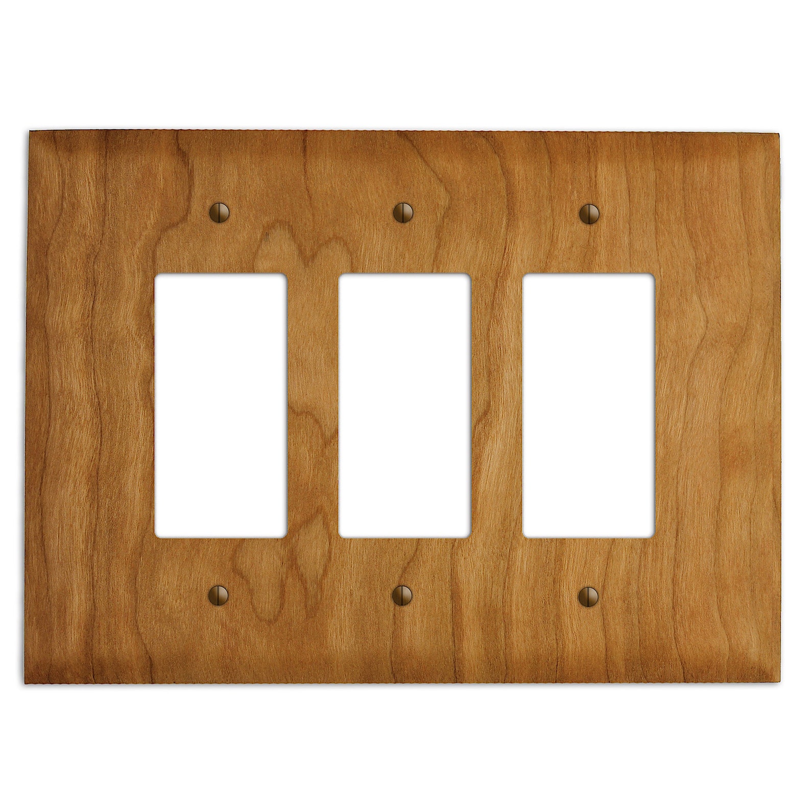 Cherry Wood - Switch Plate Cover, Outlet Cover, Lightswitch Cover -wood ...