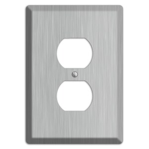 Stainless Steel - Solid Stainless Switch Plate Cover, Outlet Cover ...