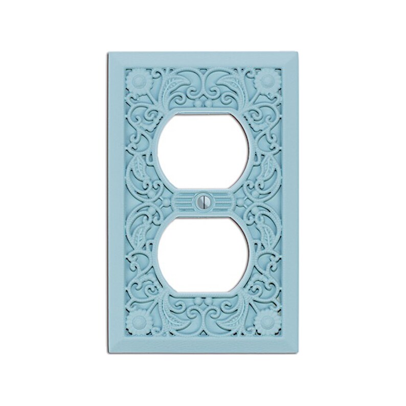 Filigree - Switch Plate and Outlet Cover, Lightswitch Cover - Blue Sky ...