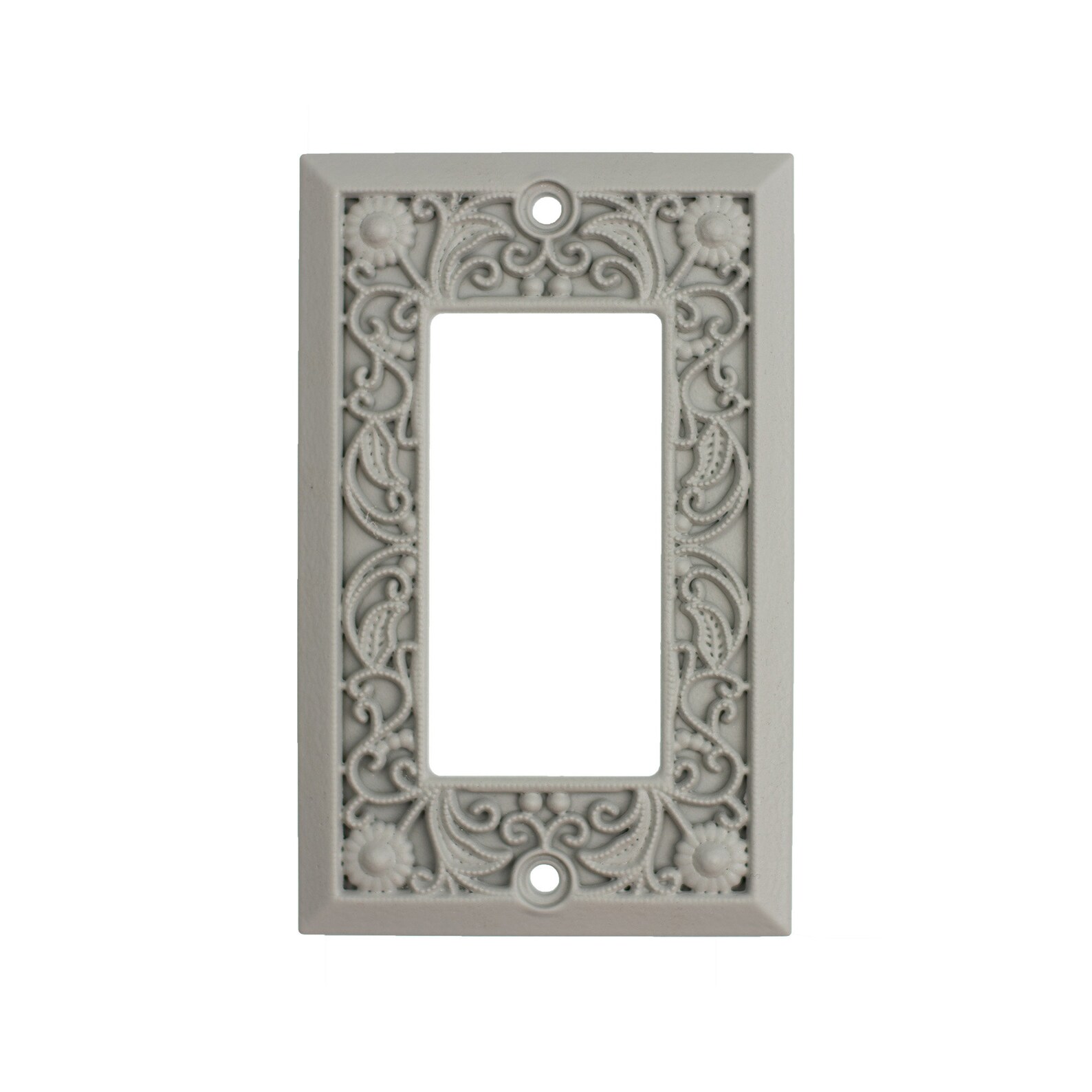 Filigree - Switch Plate Cover, Outlet Cover, Lightswitch Cover -gray ...