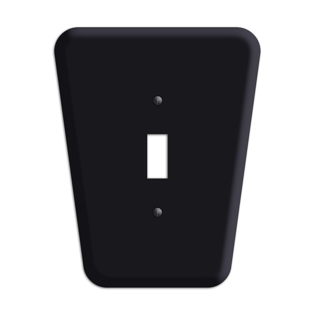 Mid-century Modern- Shadow Switch Plate Cover, Outlet Cover ...