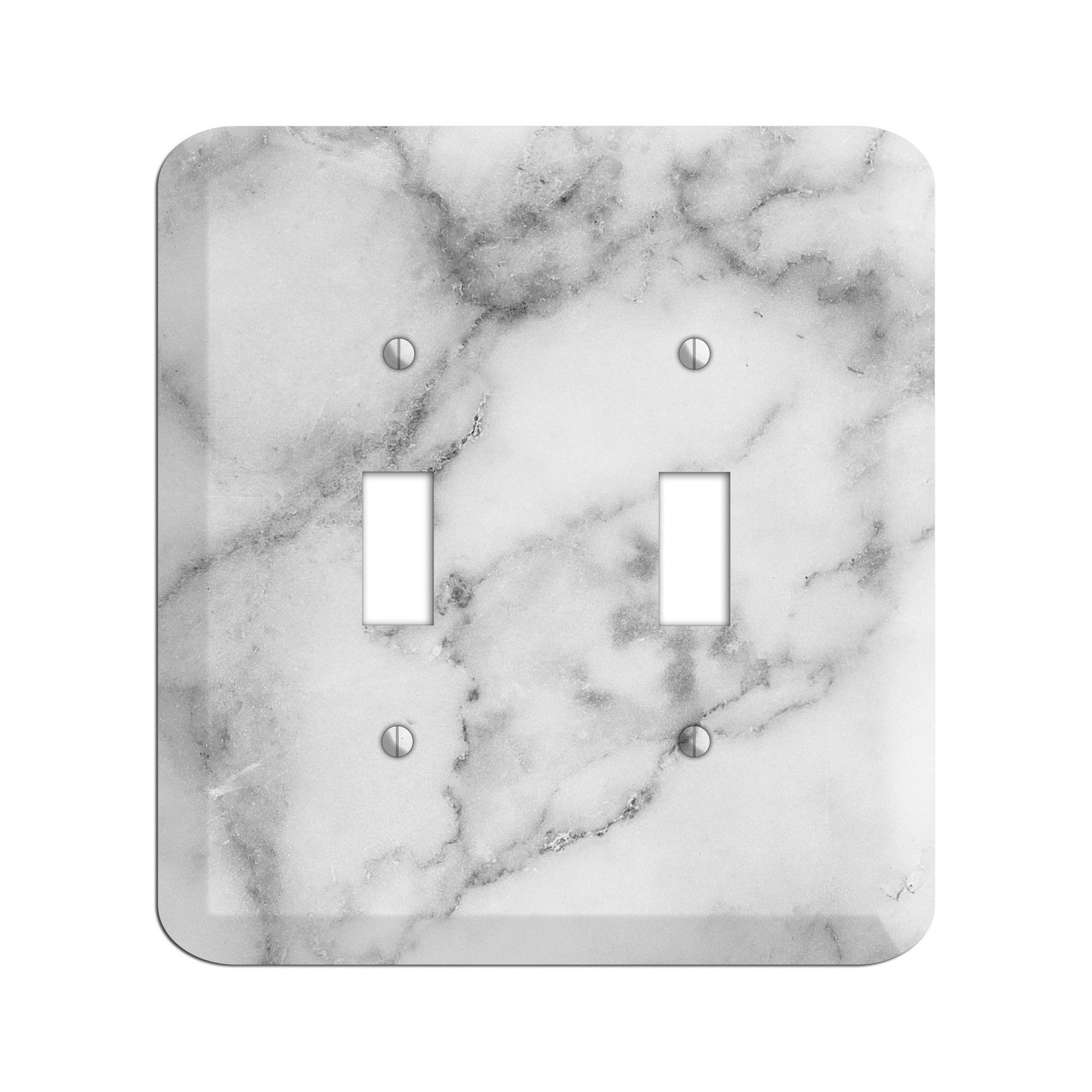 Alto Marble Print Marble Light Switch Cover and Outlet - Etsy