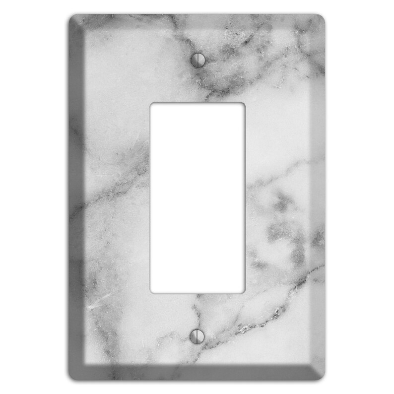 Alto Marble Print Marble Light Switch Cover and Outlet - Etsy