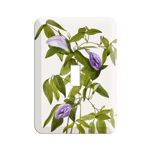 Floral Light Switch Cover and Outlet Covers Evergreens - Etsy