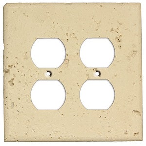 Sand Stone Cover Plate - Switch Plate Cover, Outlet Cover, Lightswitch ...