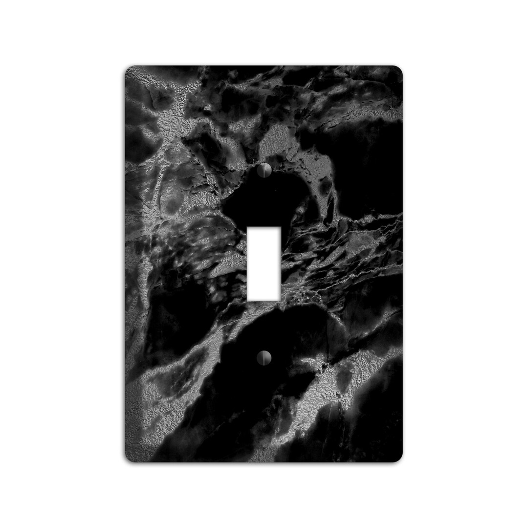 Metallic Bronze Marble Print - Marble Light Switch Cover and Outlet ...