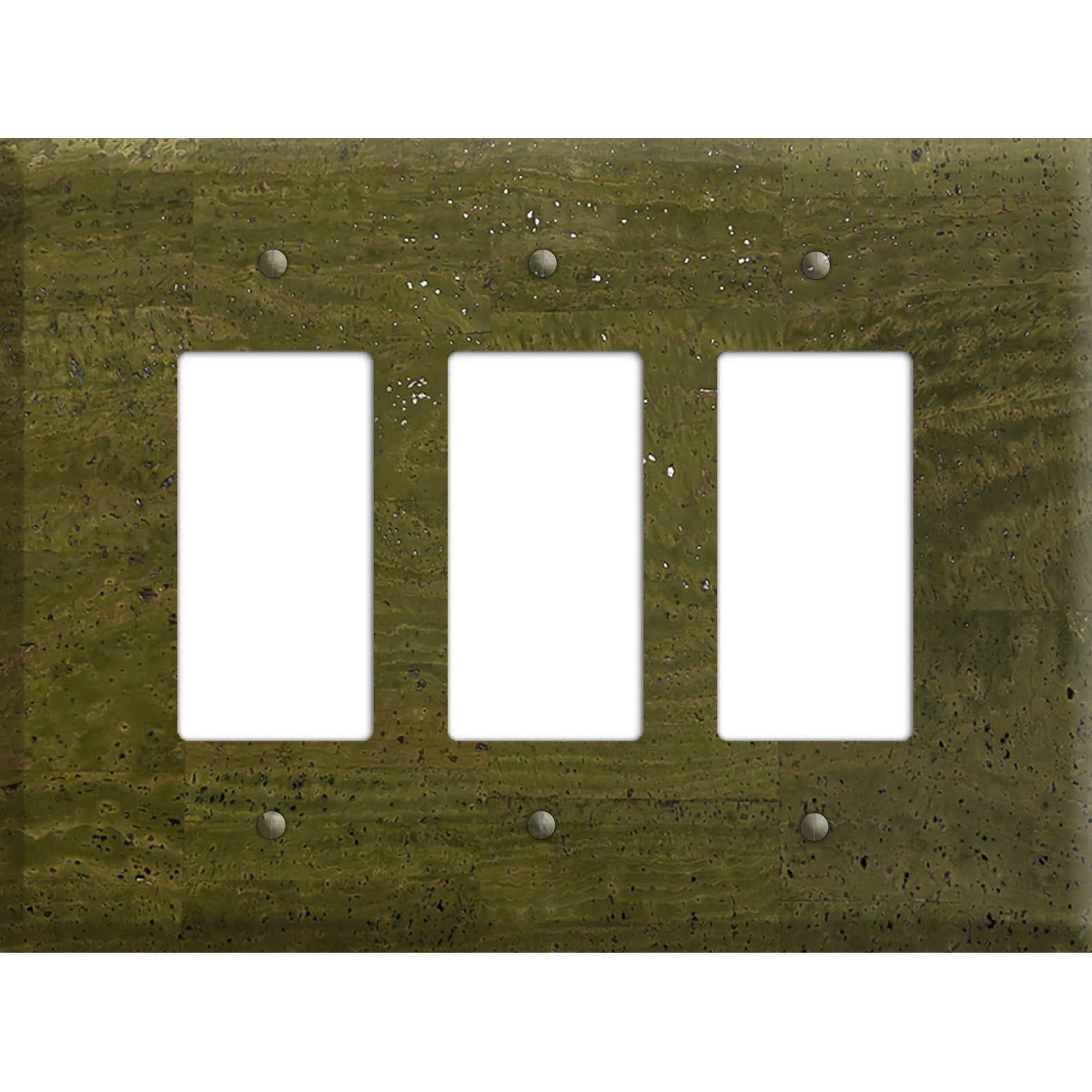 Olive Cork - Switch Plate Cover, Outlet Cover, Lightswitch Cover -cork ...