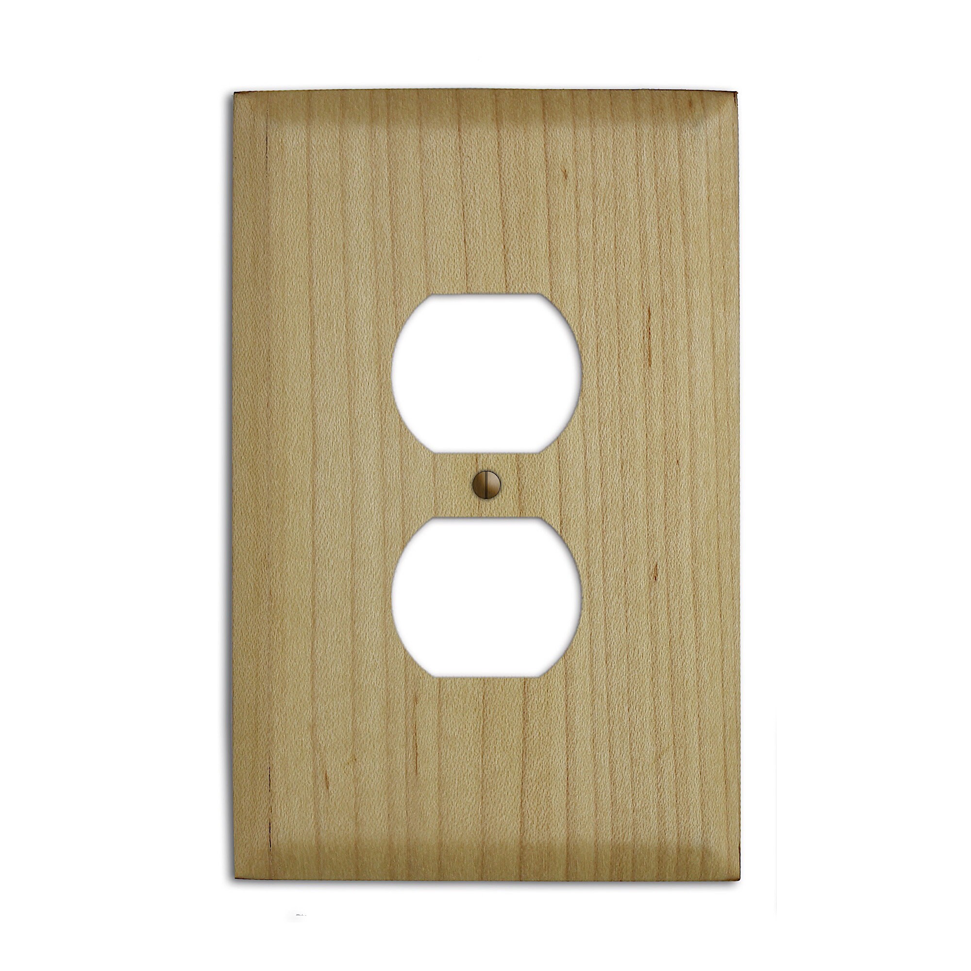 Maple Wood Switch Plate Cover Outlet Cover Lightswitch | Etsy