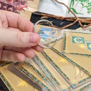 40 Medieval Illuminated Themed Laminated Communication Cards for ...