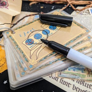40 Medieval Illuminated Themed Laminated Communication Cards for ...