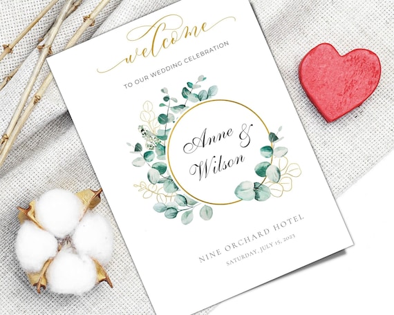 Wedding Program Cover Page Designs