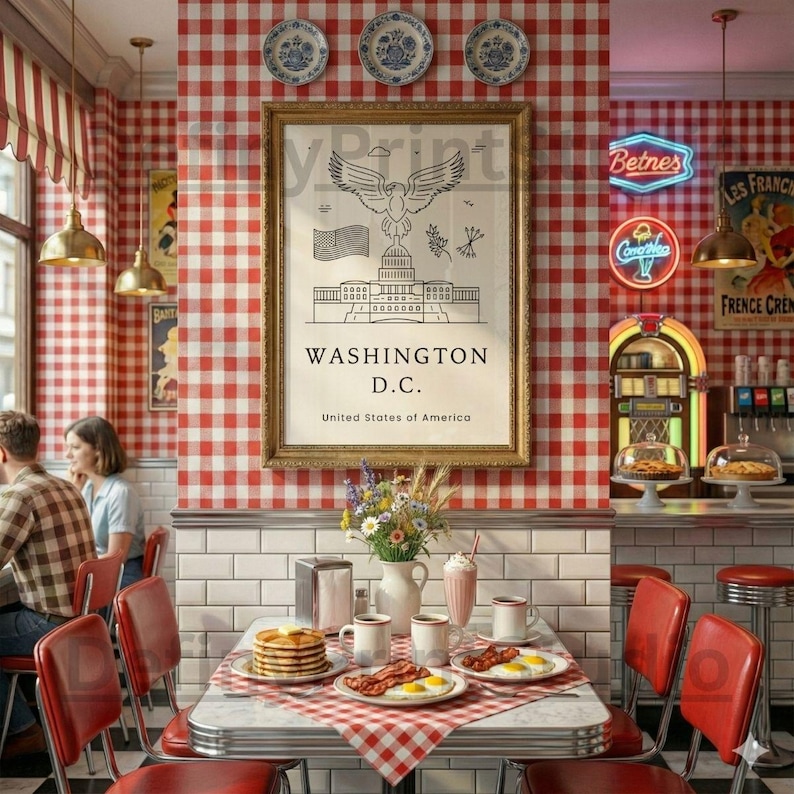 Coffee Shop Mockup Bundle | 6 Realistic Frame PSD Templates | Cafe Wall ...