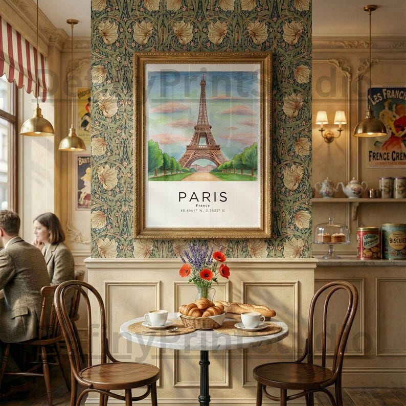 Coffee Shop Mockup Bundle | 6 Realistic Frame PSD Templates | Cafe Wall ...