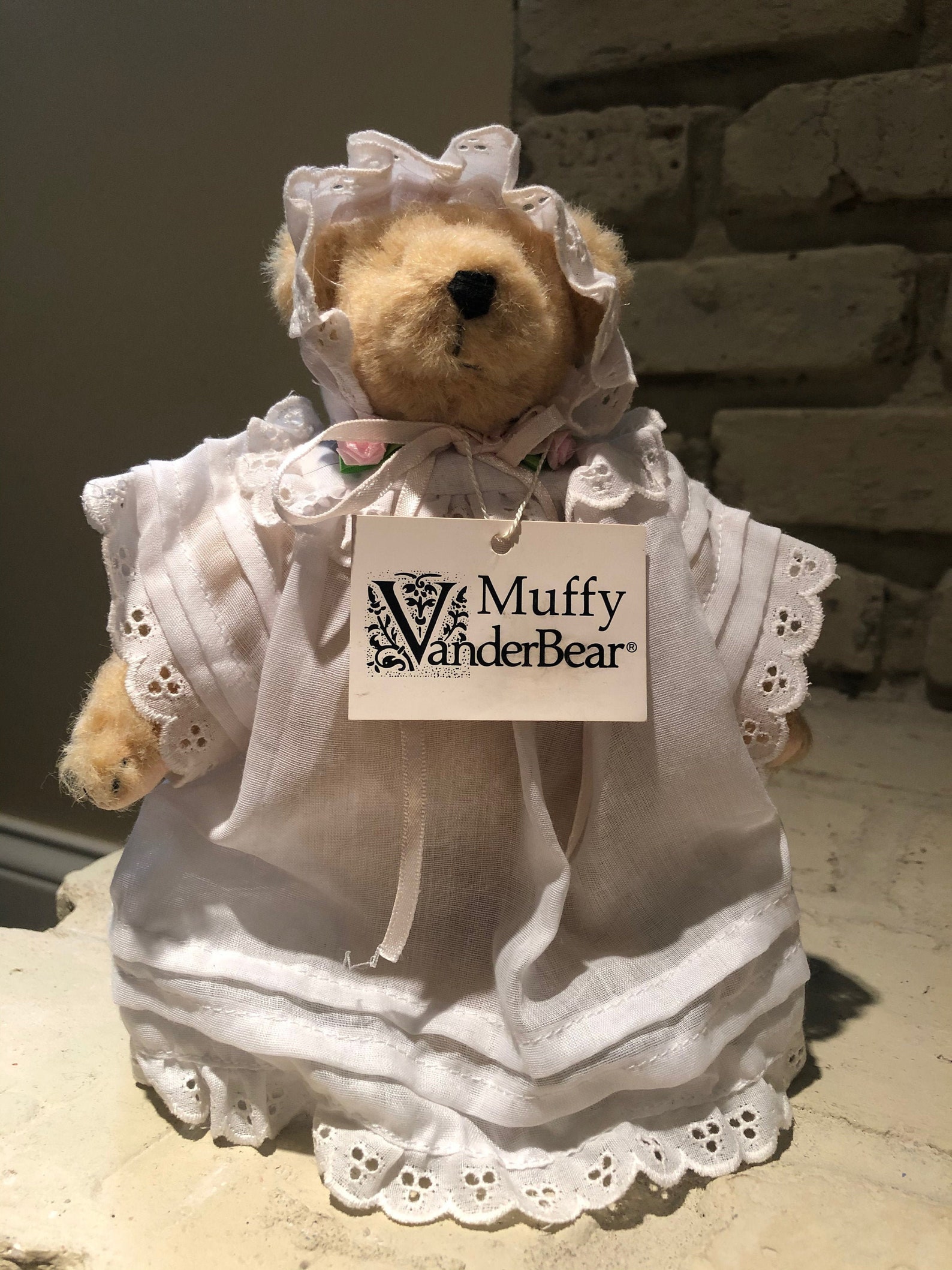 Muffy Vanderbear Muffy Christening Ii Rare Tush Tag Bear Etsy