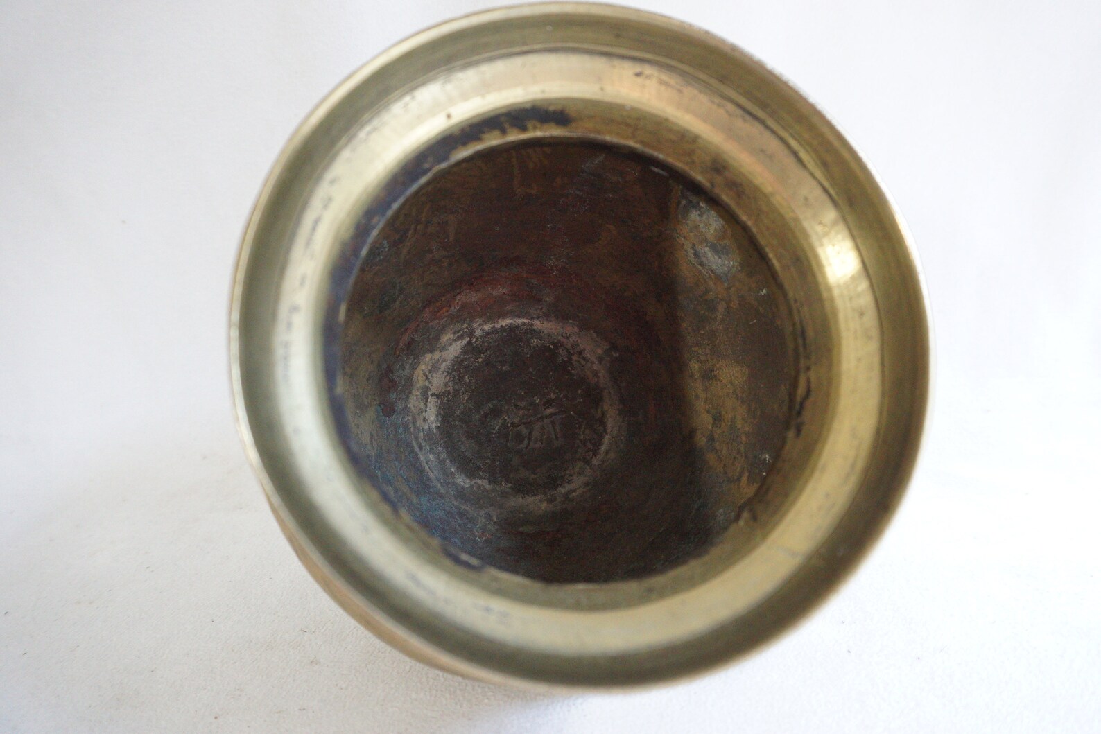 Vintage Asian Inspired Hand Crafted Decorative Brass Bowl/vase - Etsy