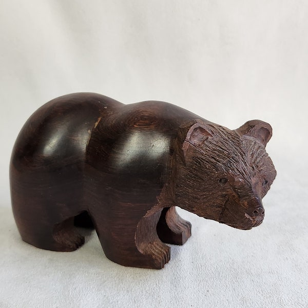 Hand Carved Bears - Etsy