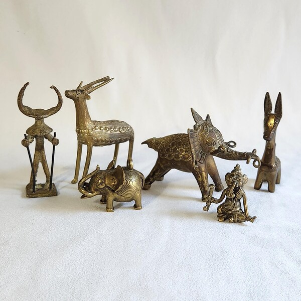Brass Figurine - Etsy