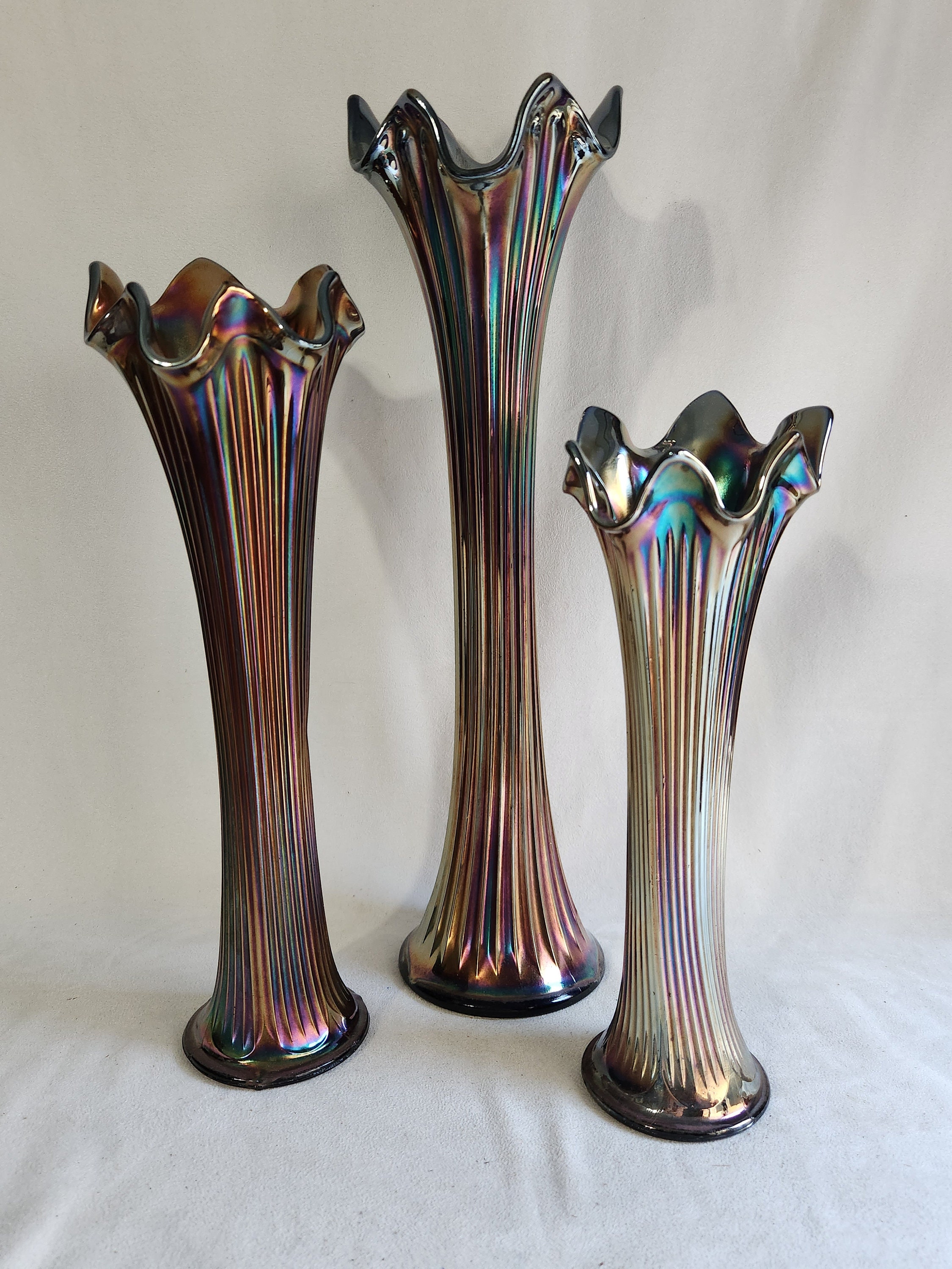 Blue Carnival Glass Identification