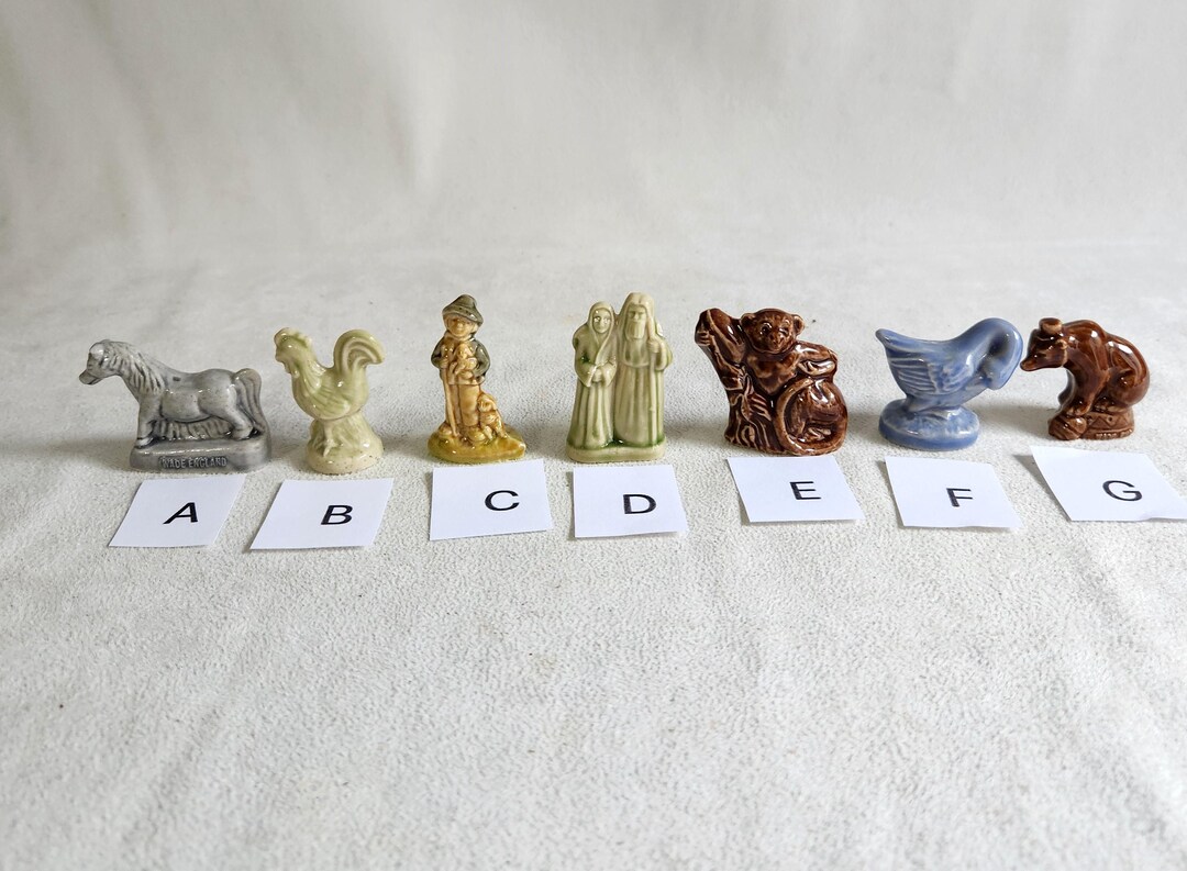 Vintage Assorted Wade Ceramic Miniatures - Etsy