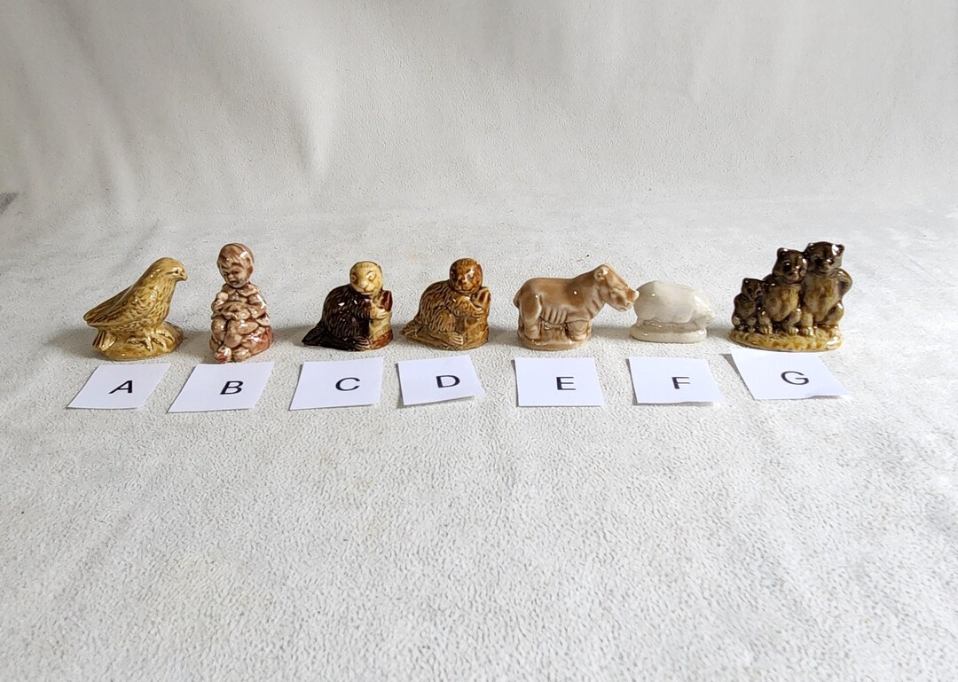 Vintage Assorted Wade Ceramic Miniatures - Etsy