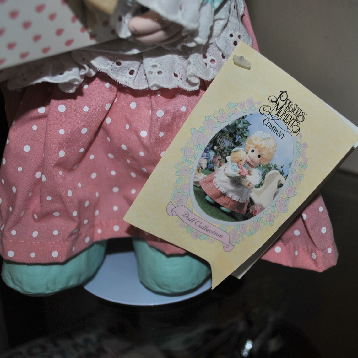 Vintage Precious Moments Enesco Doll Milly and Her New Baby Doll, 1048 ...