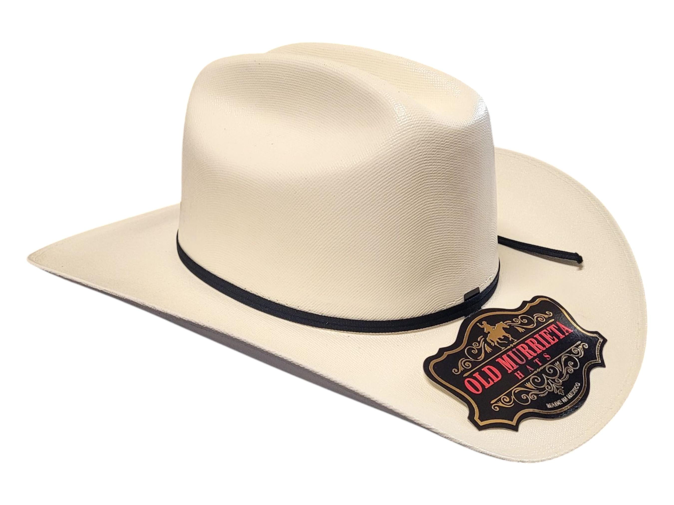 White Sinaloa-style Cowboy Hat With Feather - Etsy