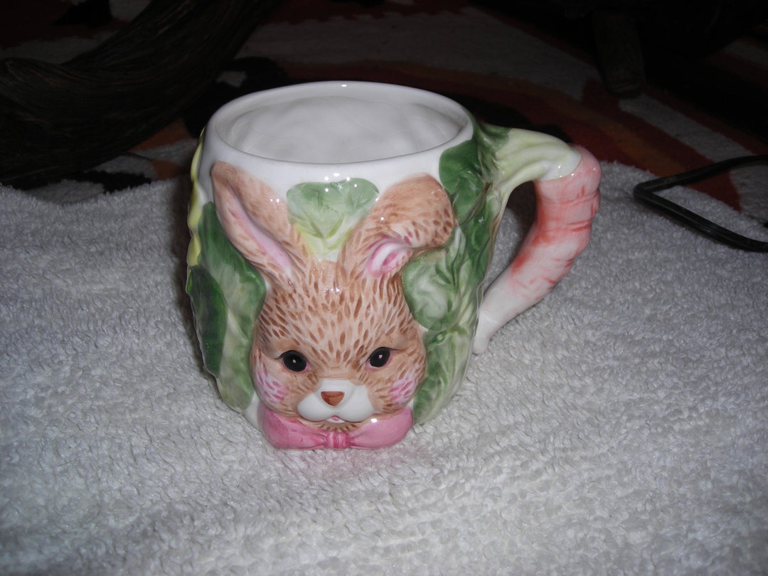 Easter Bunny Cup - Etsy