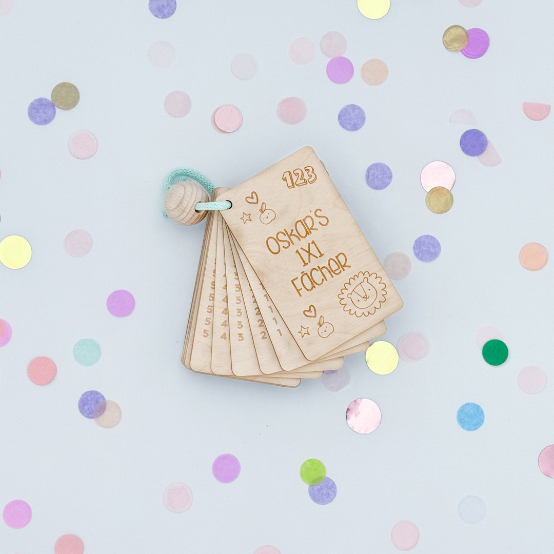 1x1 Pocket Chart Learning Cards Multiplication Tables Learning Subjects ...