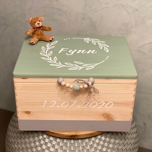 Memory box toy box storage box wooden box gift idea for | Etsy