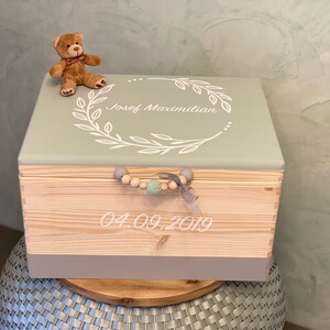 Memory box toy box storage box wooden box gift idea for | Etsy