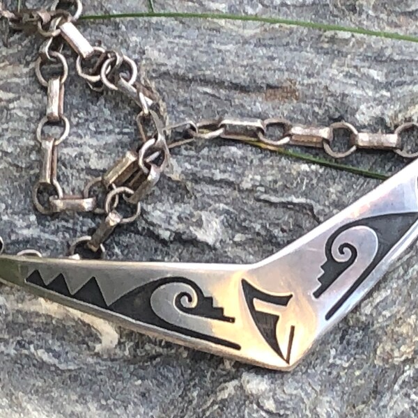 Hopi Overlay Jewelry - Etsy
