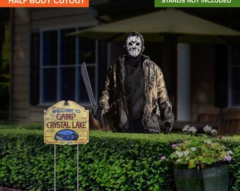 Friday the 13th - Jason Metal Yard Stake - Etsy
