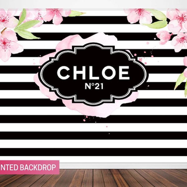 Chanel Backdrop - Etsy