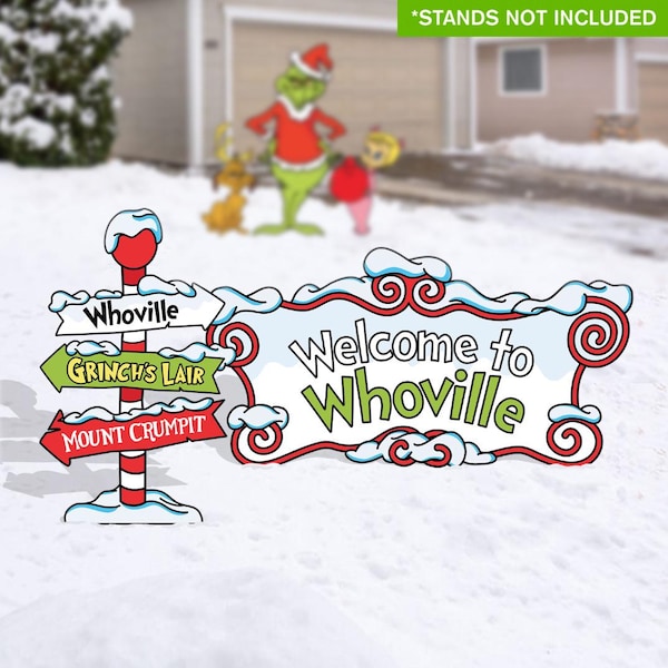 Whoville Sign - Etsy