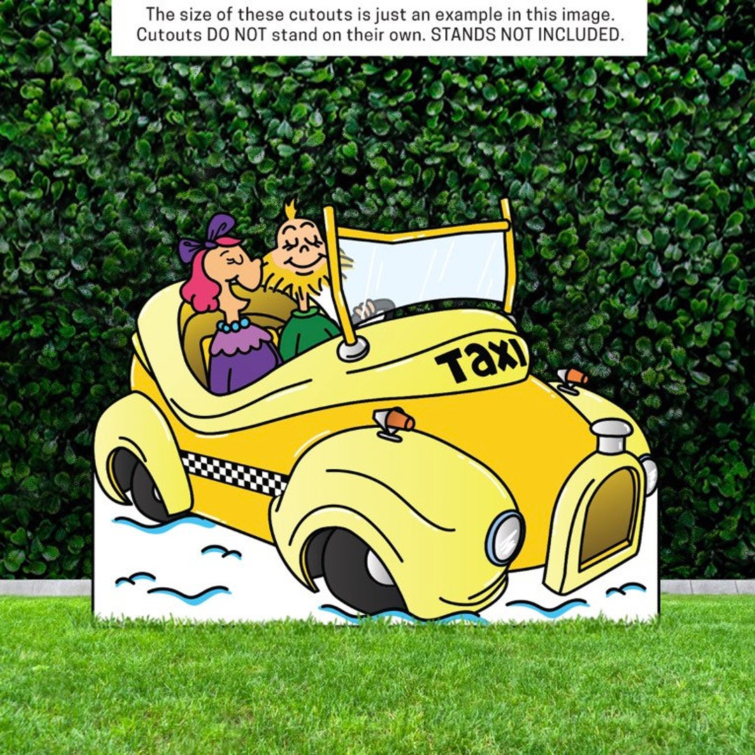 Whoville Cars, Grinch Yard Decoration, Whoville Yard Signs, the Grinch ...