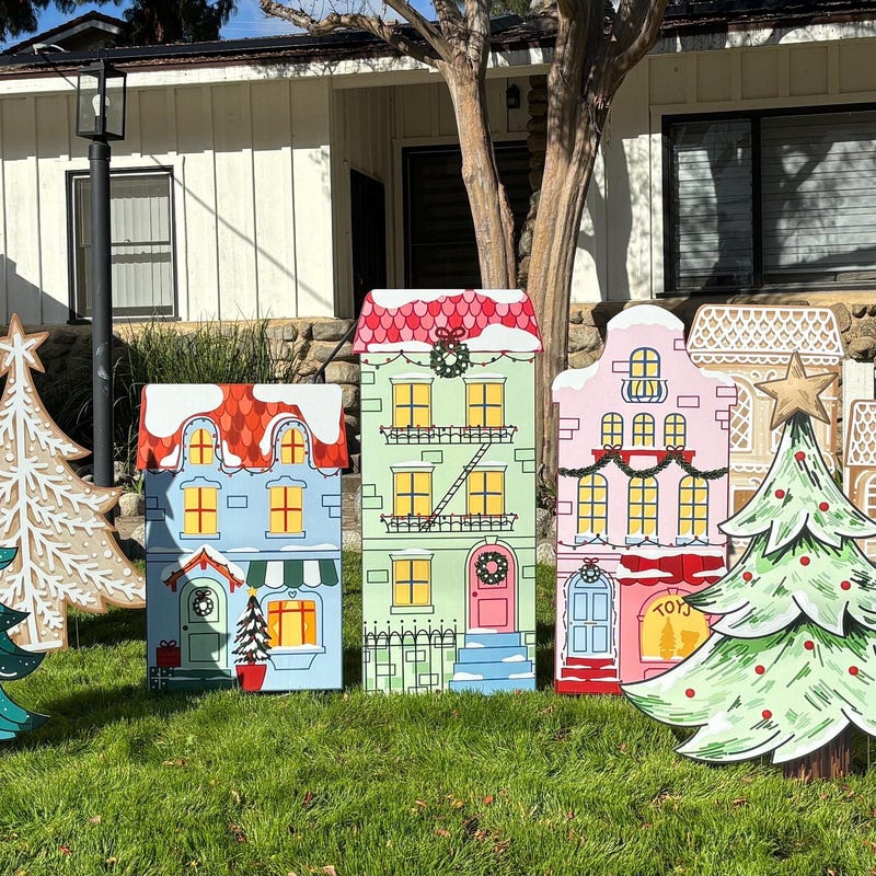 Christmas Yard Sign - Etsy