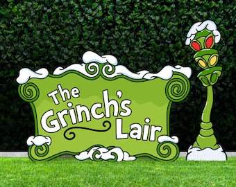 Grinch Growing Heart Grinch Yard Decoration Grinch Yard - Etsy Canada