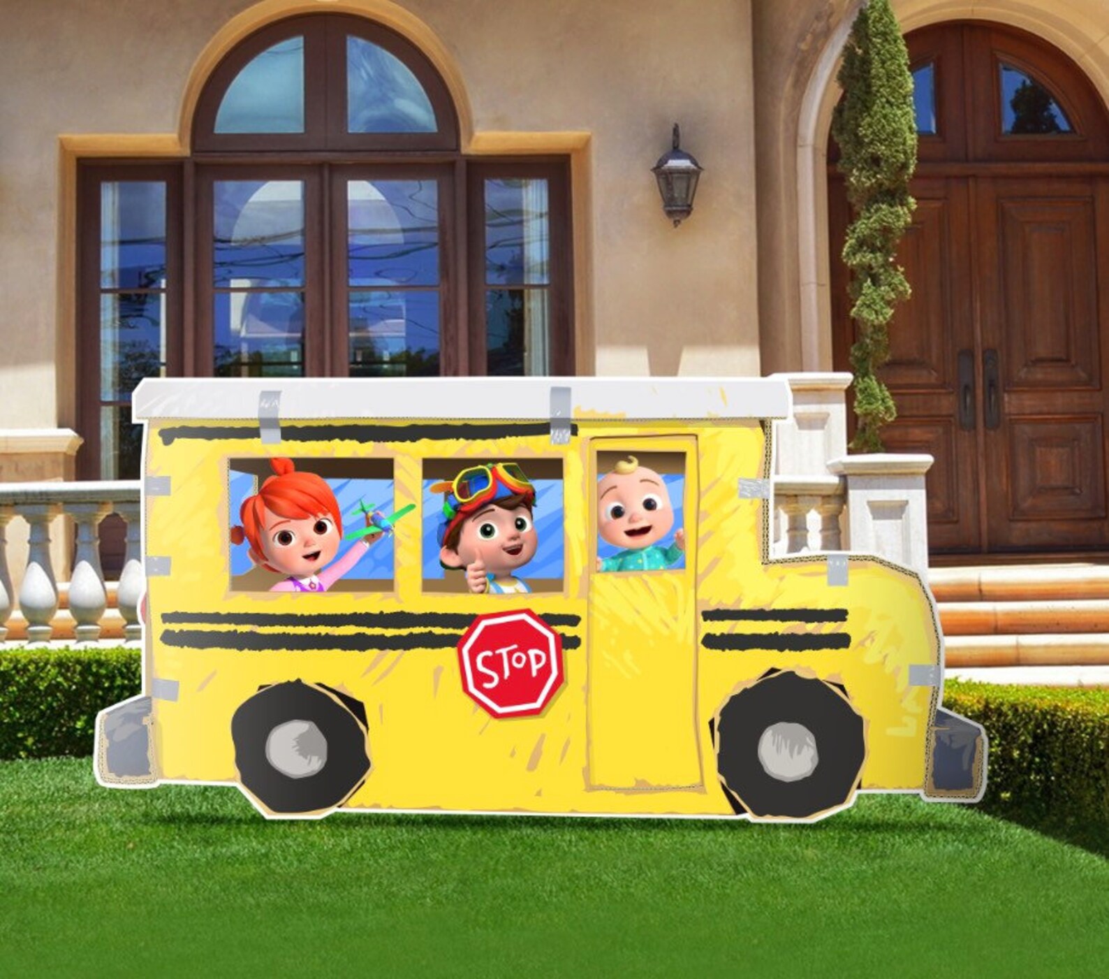 Cocomelon Bus Cutout Cocomelon Cutouts Party Props - Etsy