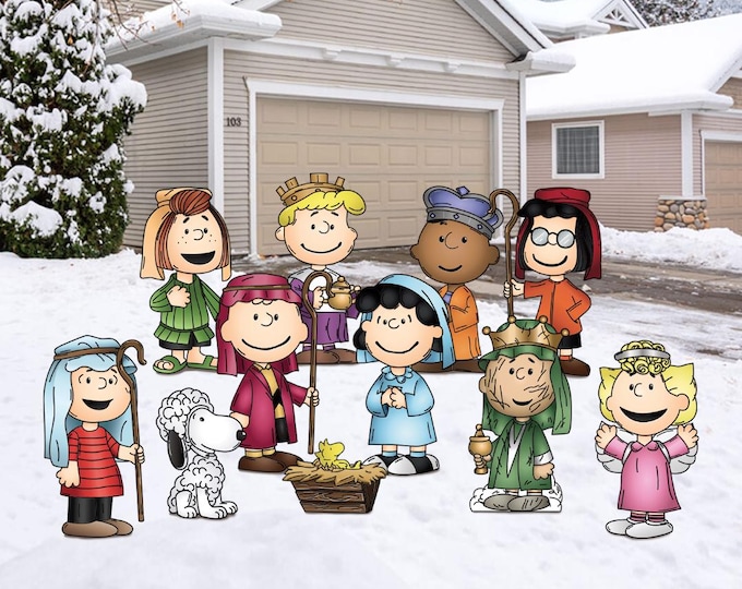 It's A Charlie Brown Christmas Sign | Peanuts Christmas Decor | Snoopy ...