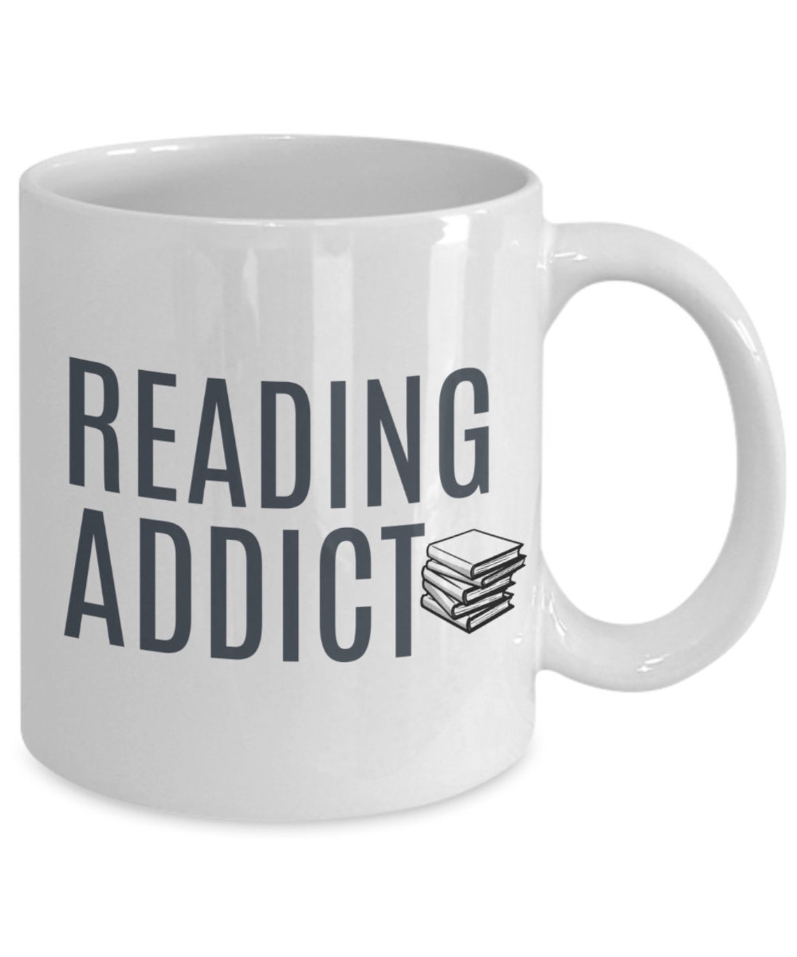 Coffee Mug for Reading Addicts - Etsy
