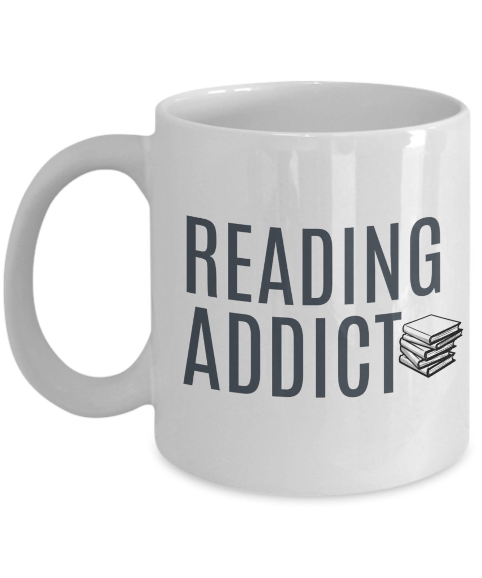 Coffee Mug for Reading Addicts - Etsy
