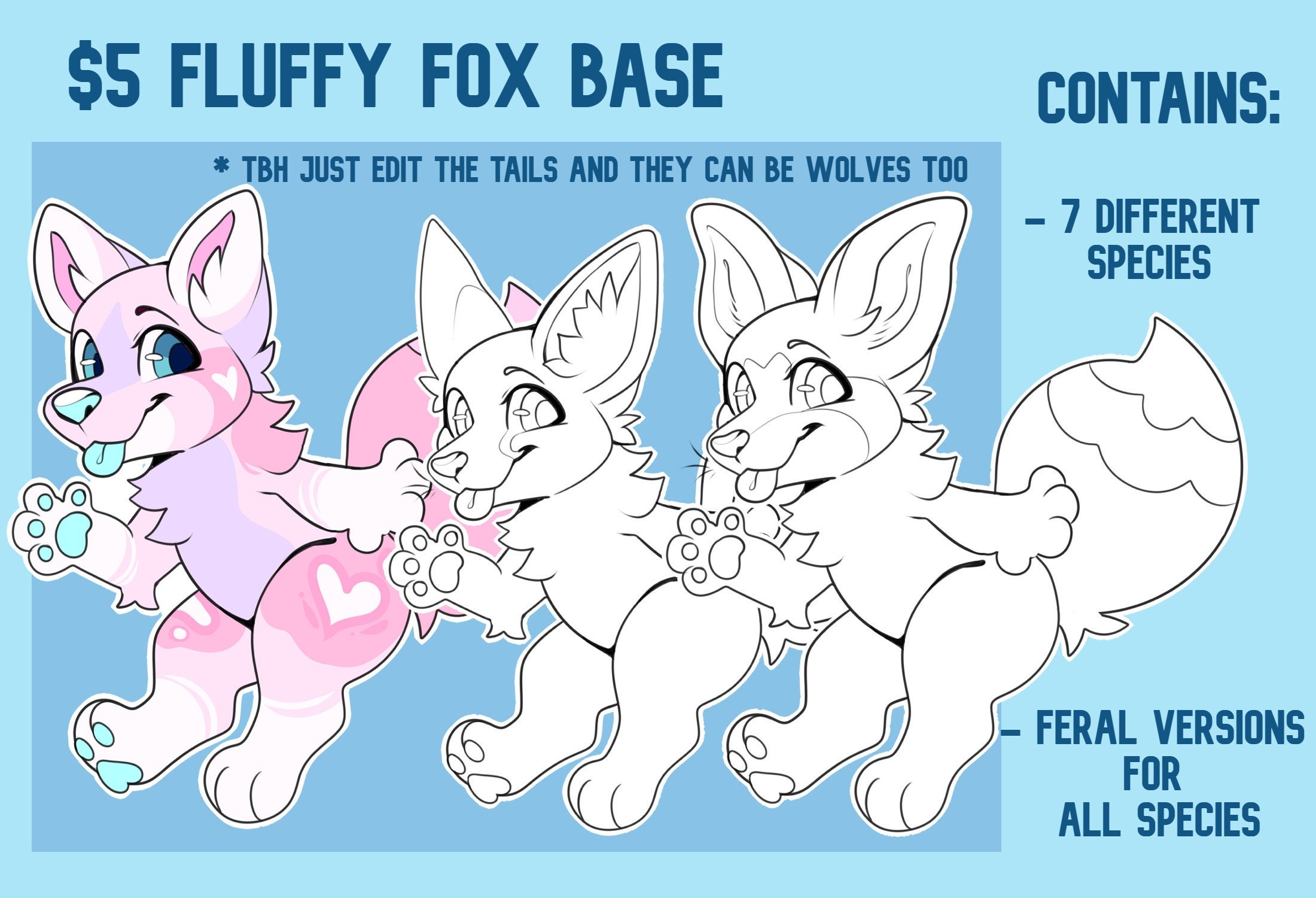 Anime Wolf Pack Base