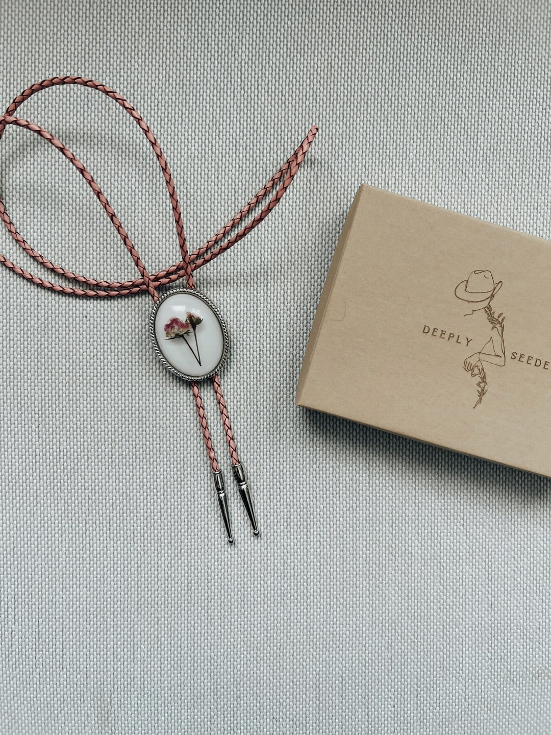 Sweet Vidalia Floral Bolo Tie | Western Bolo | Western Wear | Feminine ...