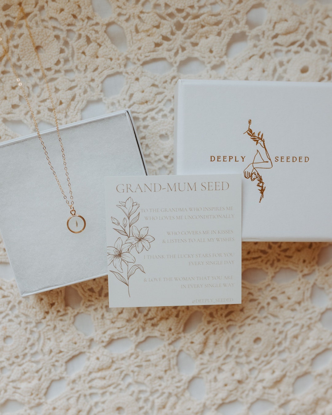 Grand-mum Seed | Gift for Grandma | Gift From Grandchildren - Etsy