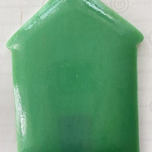 Handmade Fused Glass Art House Plate Dish Tray Small Platter - Etsy