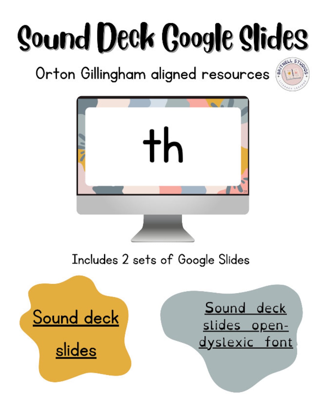Sound Deck Google Slides Orton Gillingham Aligned - Etsy